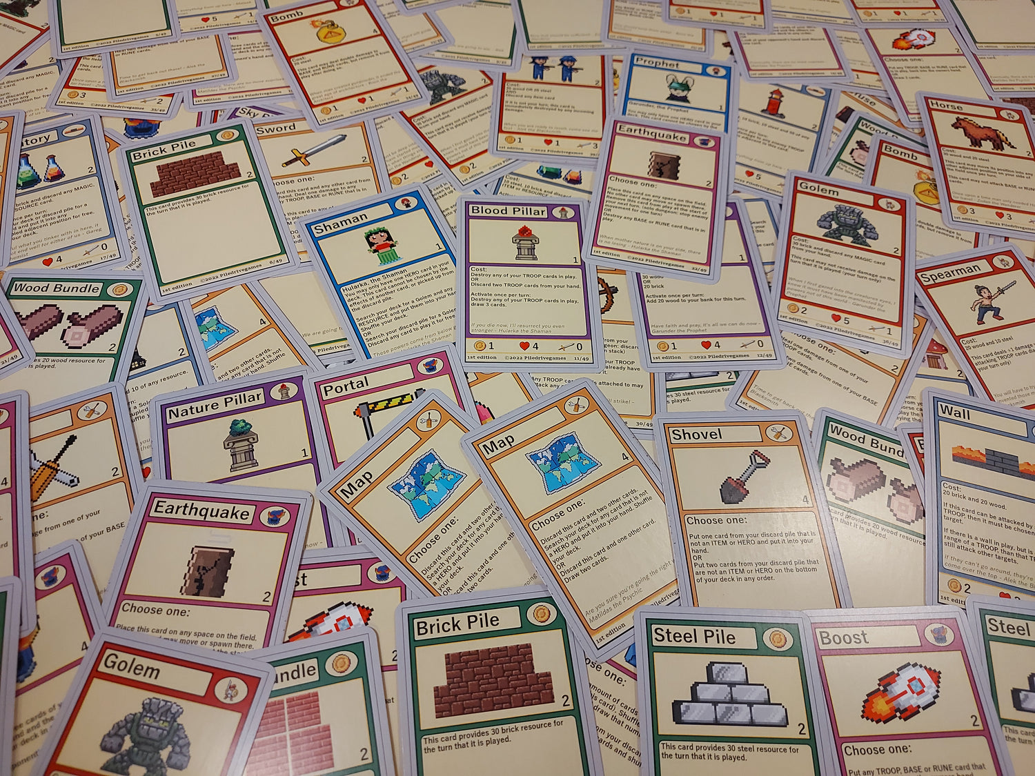 Pixel Powers - Trading Card Game – Piledrivegames
