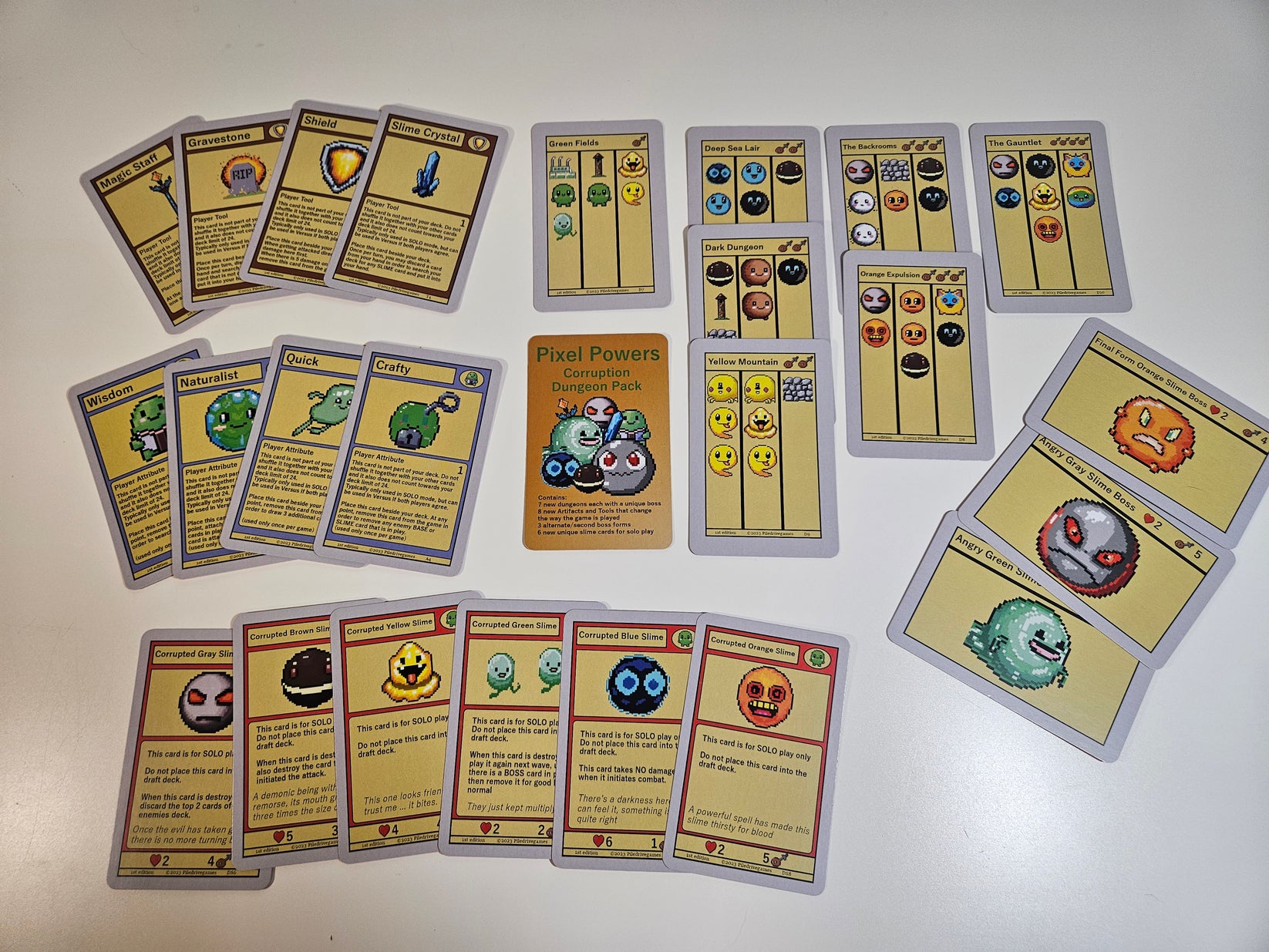 Pixel Powers - Corruption Expansion (Solo) – Piledrivegames