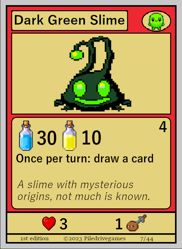 Pixel Powers - browse cards – Piledrivegames